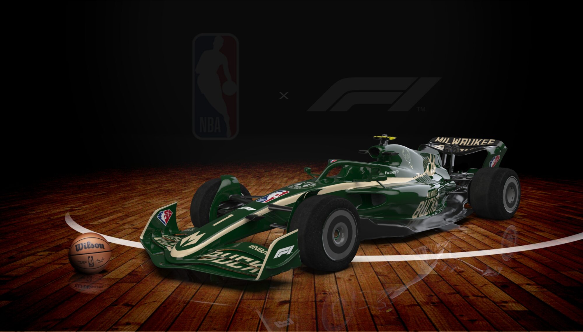 Ένα μονοθέσιο της F1 στα χρώματα των Milwaukee Bucks! - motorone.gr