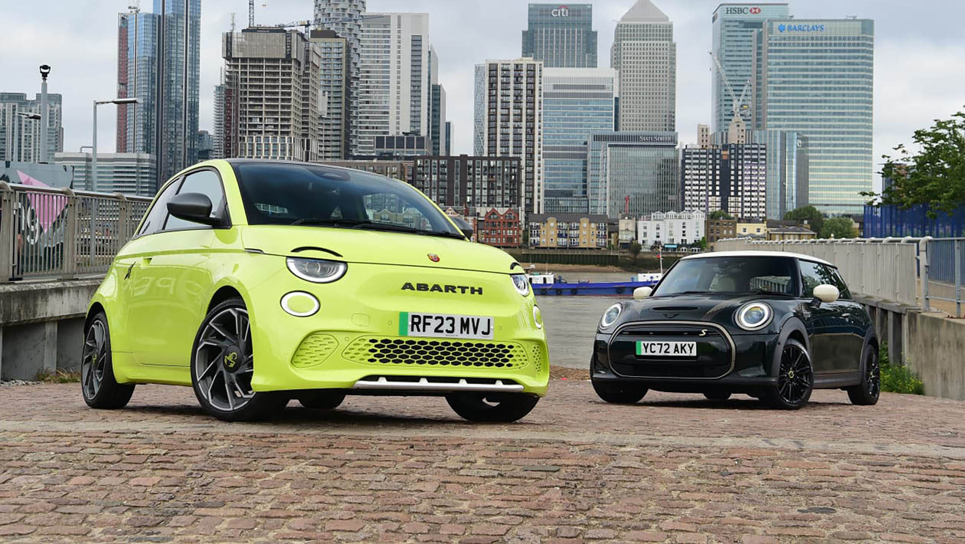 Συγκριτική δοκιμή: Abarth 500e vs MINI Cooper SE - motorone.gr