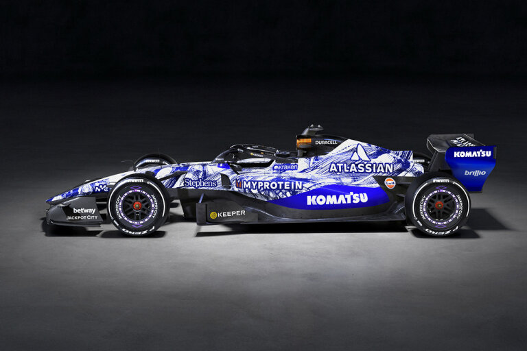 F1: Η Williams αποκάλυψε το χρωματισμό της για το τεστ της Βαρκελώνης ...